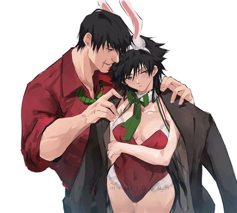 Fushiguro Megumi And Fushiguro Touji Jujutsu Kaisen Drawn By Shinoda
