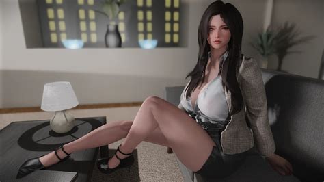 Vania A High Poly Head Racemenu Preset 髪顔体 Skyrim Special Edition
