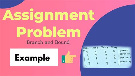 assignment problem in tamil problem 1 branch and bound daa design and analysis of
