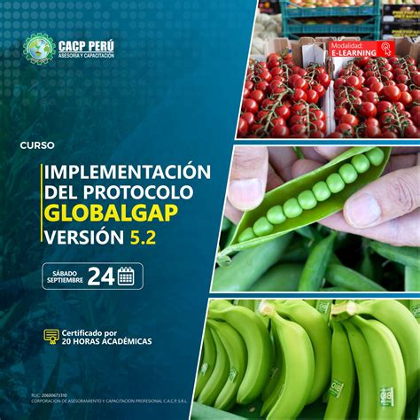 CACP Perú Curso Implementación Del Protocolo Globalgap Versión 5 2