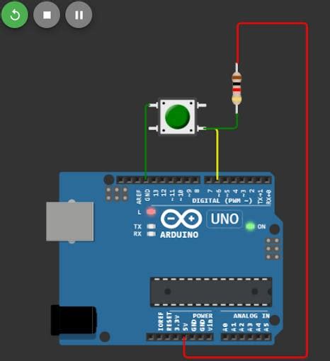 push buttons and arduino 🔘 a simple guide wokwi simulator arduino project hub