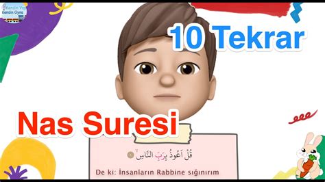 Nurettin Le Nas Suresi 10 Tekrar Ezber Dualar
