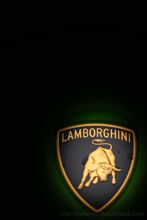 Lamborghini Logo Hd Mobile Wallpapers Wallpaper Cave