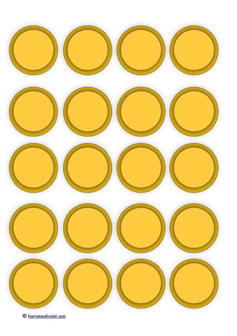 Free Printable Gold Coins