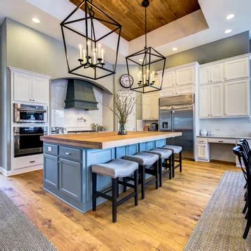 75 Farmhouse Blue Kitchen Ideas You Ll Love October 2022 Houzz