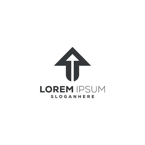 Diseño del logotipo de la flecha Vector Gratis