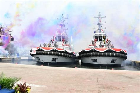 TNI AL Kembali Dilengkapi Dua Kapal Tunda Buatan Anak Bangsa
