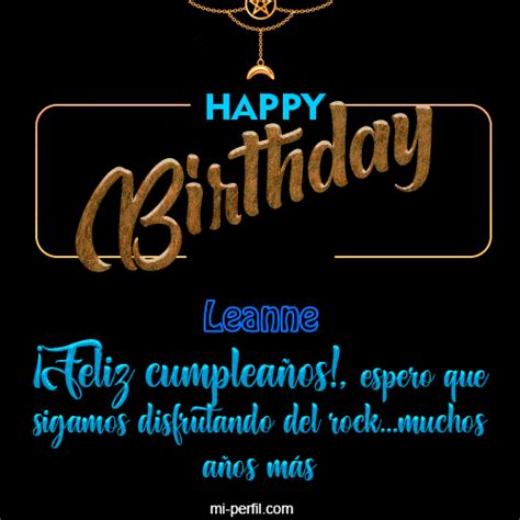 Feliz Cumplea Os Vi Leanne
