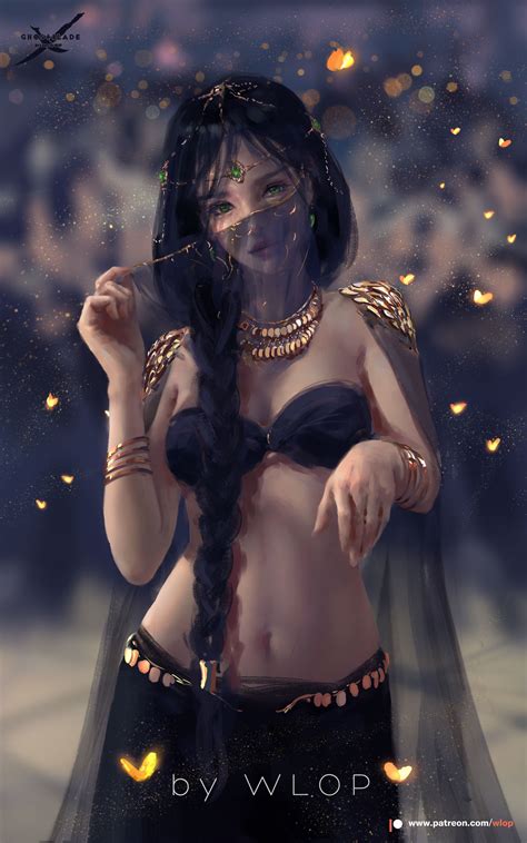 Princess Aeolian Ghostblade Drawn By Wlop Danbooru
