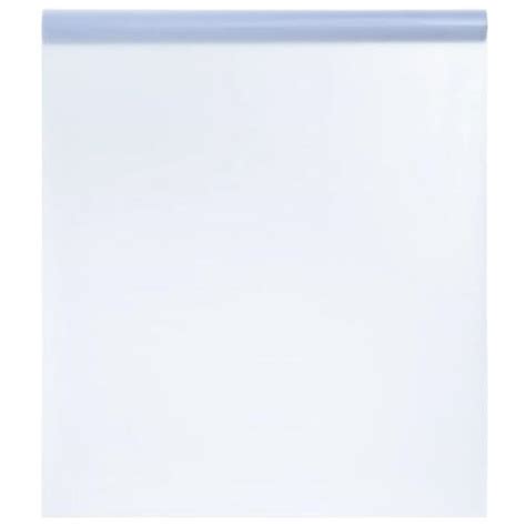 Vinduesfolie 90x2000 cm statisk PVC matteret transparent grå