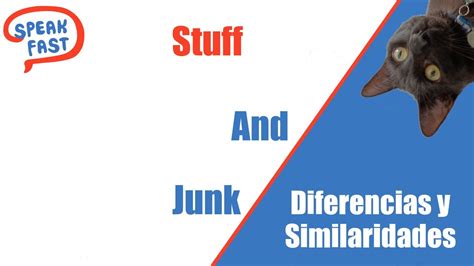 Stuff Vs Junk Cómo usarlos correctamente en Inglés YouTube