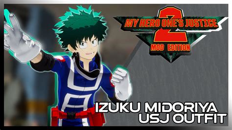Deku USJ Outfit My Hero One S Justice 2 Mods