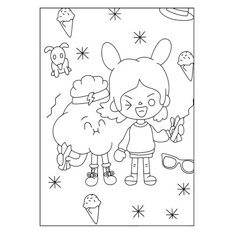 Amigos De Toca Boca Para Colorear Imprimir E Dibujar Coloringlib