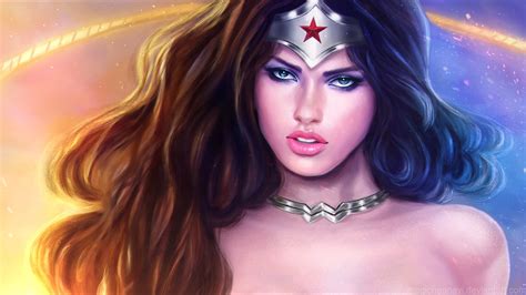Stunning Wonder Woman Hd Wallpaper A Comic Icon By Magicnaanavi