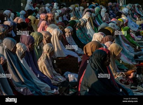 Muslims Perform The Eid Al Adha 1444 Hijriah Prayer At Bogor Town