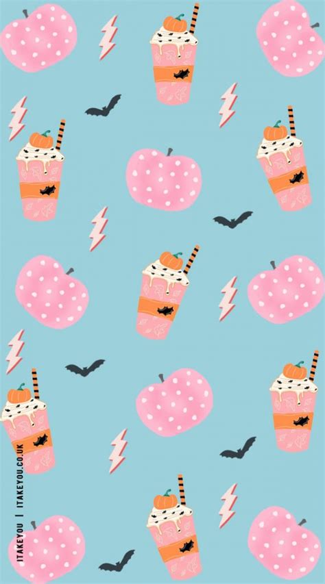 20 Chic And Preppy Halloween Wallpaper Inspirations Baby Blue