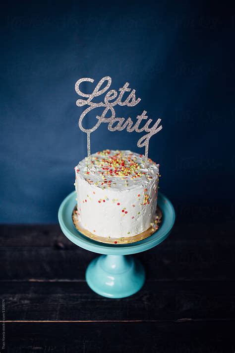 Let S Party Nude Cake By Stocksy Contributor THAIS RAMOS VARELA