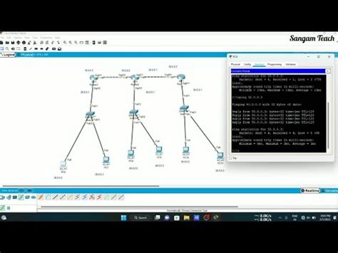 Static Ip Routing Ip Routing Using Routers Switch And Pc Youtube
