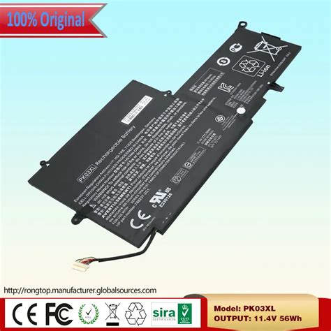 Original PK03XL Battery 11 1V 56WH 4810mAh For HP Spectre Pro X360 13