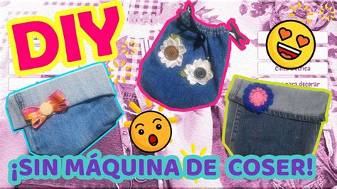 BOLSAS DE TELA FÁCILES Sin máquina de coser DIY YouTube