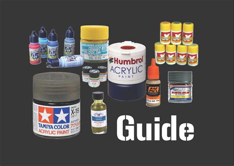 Scale Model Paint Guide Part 1 Model Airbrush Scale Models Plastic
