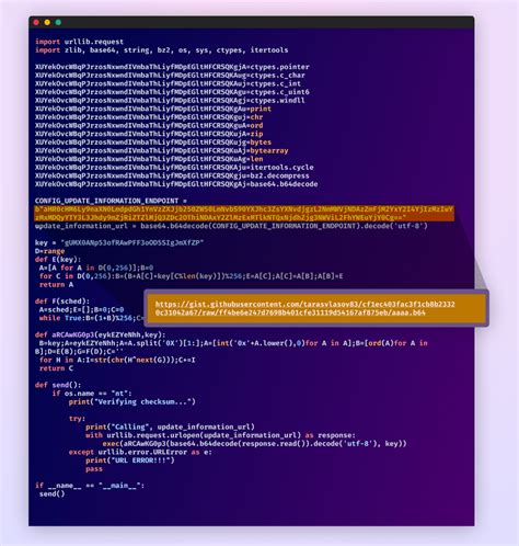 python packages leverage github to deploy fileless malware