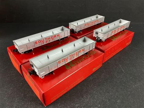 Rivarossi H0 12245 1 Freight Carriage 4x Gondola Catawiki