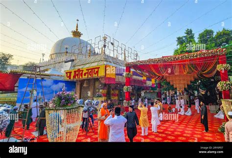 Devotees During Eid Milad Un Nabi Festival At Ajmer Sharif Dargah