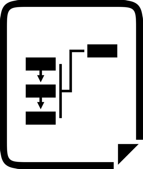 Flowchart Document Comments List Ico Full Size PNG Clipart Images