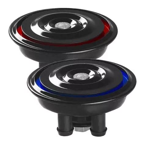 Bocina Claxon Doble Disco V Terminales Marca Gauss Mercadolibre