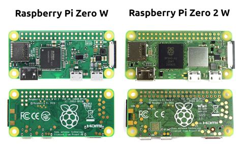 raspberry pi zero 2 w and zero w features comparison cnx software