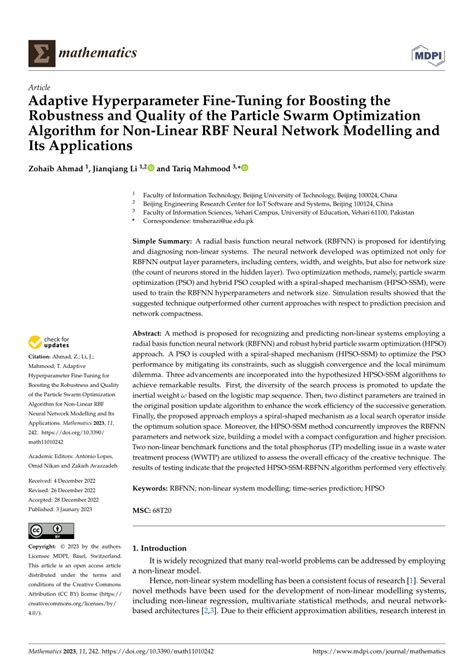pdf adaptive hyperparameter fine tuning for boosting the robustness and quality of the