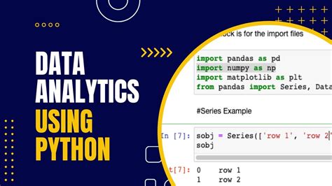data analytics using python introduction dataanalytics dataanalysis pythonforbeginners