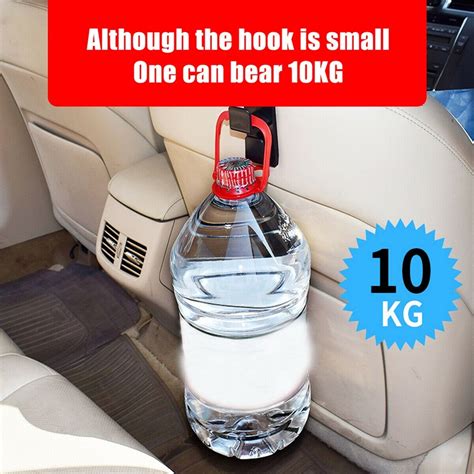 2 Sztuk Uniwersalny Wielofunkcyjny Z Tworzywa Sztucznego Czarny Auto