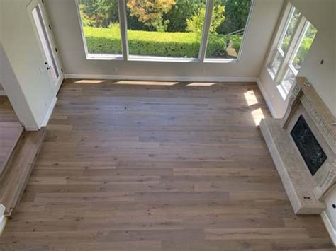 Matte Saffron White Oak Installed Tamalpais Hardwood Floors San