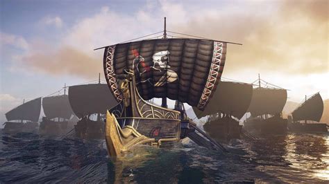 Как выглядят афинские корабли Assassins Creed Odyssey