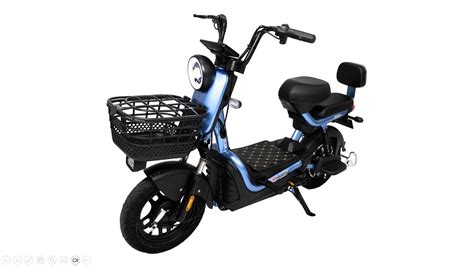 Bicicleta Elétrica Scooter 48V 500W Duos Eko 5 Painel digital YouTube