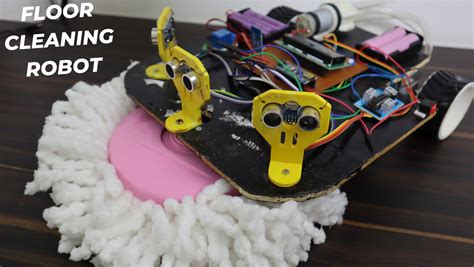 Floor Cleaning Robot Using Arduino