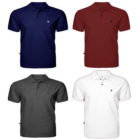 Kit 03 Camisas Gola Polo Masculina Atacado Logo Bordado Shopee Brasil