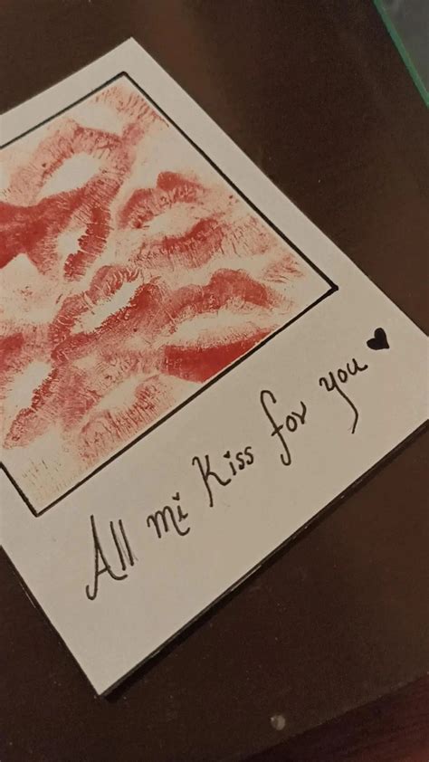Tarjeta De Besos Cute Boyfriend Gifts Creative Gifts For Boyfriend