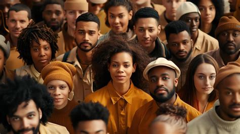Um Grupo Diversificado De Pessoas De Diferentes Idades E Etnias Est O