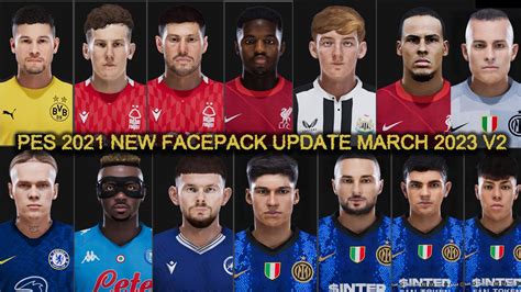 Pes New Facepack Update March V Youtube
