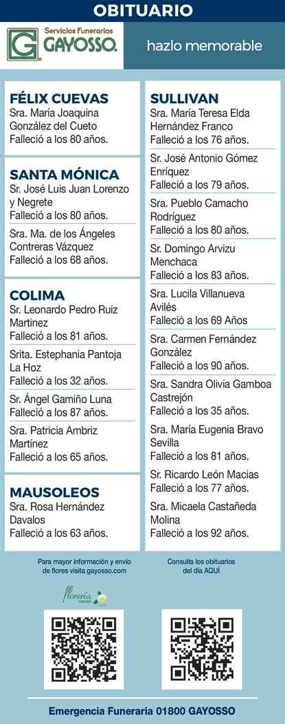 Señor Ricardo León Macías Obituario Esquela