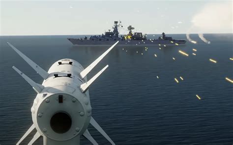 SIMULAÇÃO NO DCS O ataque ao cruzador russo Moskva Poder Naval
