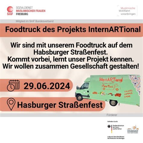 Der SmF Foodtruck ist auf dem Habsburger Straßenfest SmF Freiburg