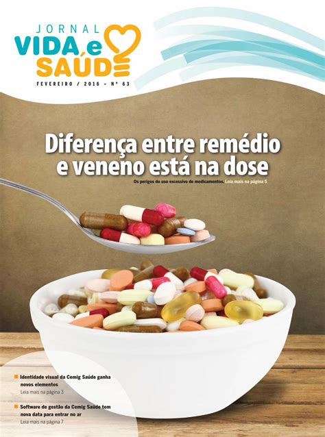 PDF Diferença entre remédio e veneno está na dose para ser atendido