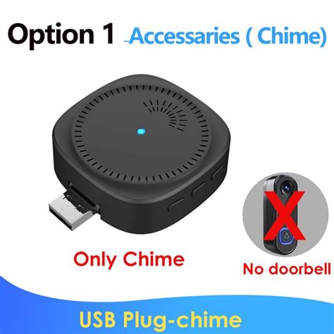TUYA sonnette vidéo WiFi sans fil sonnette d extérieur caméra AC