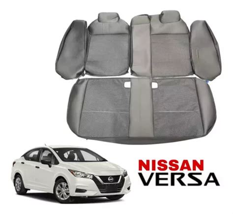 Cubre Asientos Vestiduras Nissan Versa Funda Tela Automotriz Env O Gratis