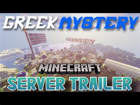 GreekMystery Minecraft Server Trailer YouTube