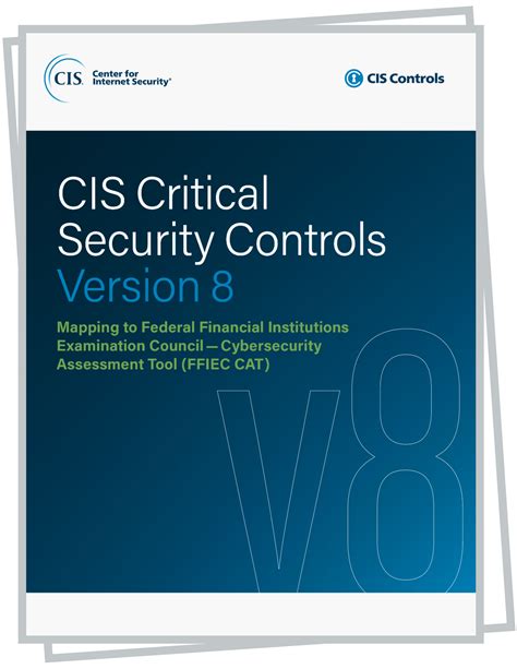cis controls v8 mapping to ffiec cat